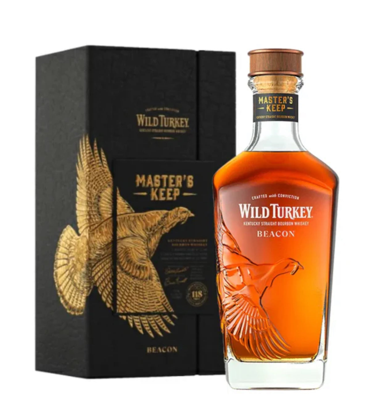 WILD TURKEY MASTER'S KEEP BEACON BOURBON WHISKEY